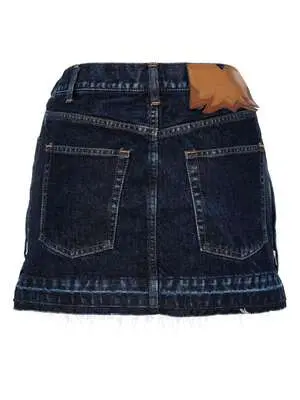 Toga Denim Mini Skirt
