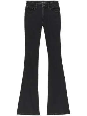 PURPLE BRAND Mid-rise Boot-cut Jeans