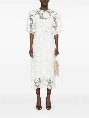 Zimmermann Halliday Lace Midi Dress