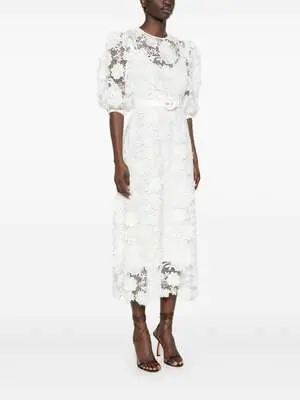 Zimmermann Halliday Lace Midi Dress
