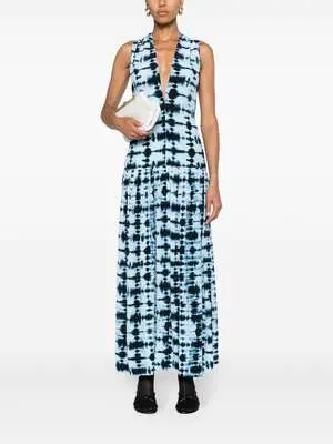 Proenza Schouler Simone Tie-dye Midi Dress