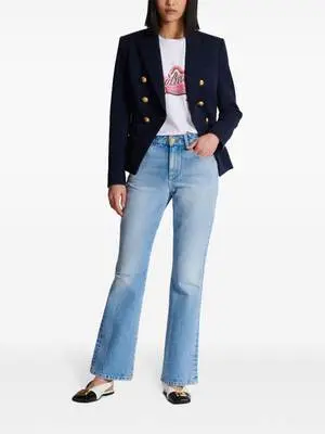 Balmain Flamingo Graphic T-shirt