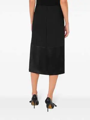 Moschino Panelled Tailored Midi Skirt