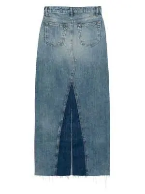 3x1 Charlotte Denim Midi Skirt