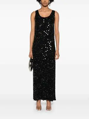 P.a.r.o.s.h Sequinned Midi Dress