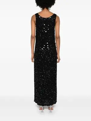 P.a.r.o.s.h Sequinned Midi Dress