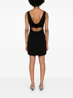 Givenchy Cowl-back Crepe Minidress