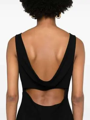 Givenchy Cowl-back Crepe Minidress