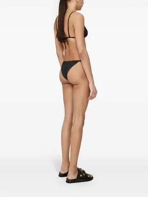 ANINE BING Milani Ruched Bikini Bottom