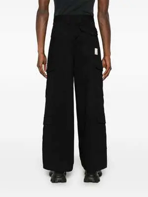 Emporio Armani Twill-weave Cargo Pants - Black