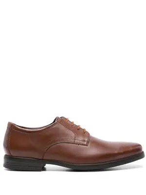 Clarks Howard Leather Derby Shoes