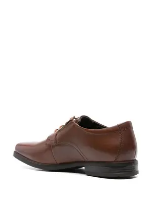 Clarks Howard Leather Derby Shoes