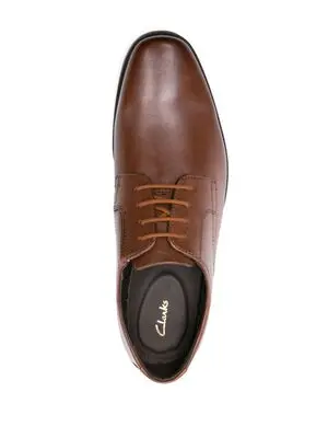 Clarks Howard Leather Derby Shoes