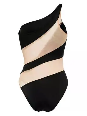 Norma Kamali One-shoulder Swimsuit - Black