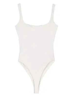 ENTIRE STUDIOS Square-neck Bodysuit - White
