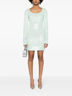 ROTATE BY BIRGER CHRISTENSEN Sequinned Minidress