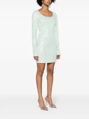 ROTATE BY BIRGER CHRISTENSEN Sequinned Minidress