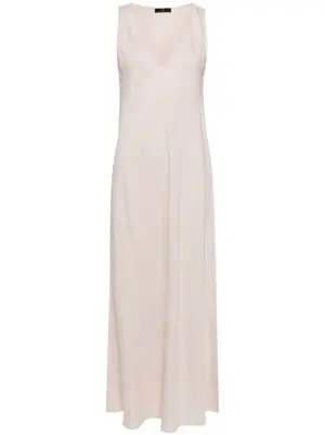 Voz V-neck Sleeveless Maxi Dress