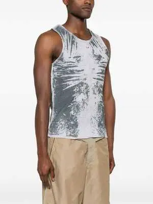 DIESEL® Embroidered Logo Tank Top