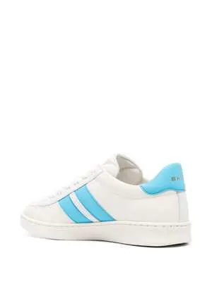 Bally Tyger Leather Sneakers - White