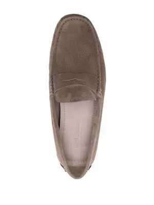 SCAROSSO Michael Suede Drivers - Neutrals