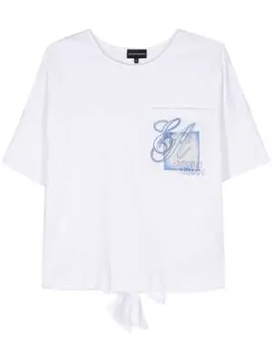 Emporio Armani Round Neck Tops