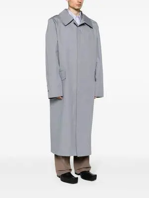 Marni Single-breasted Maxi Coat - Grey