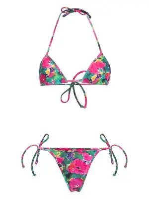 REINA OLGA Oldie Abstract-pattern Bikini Set