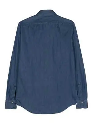 FINAMORE 1925 Press-stud Chambray Shirt