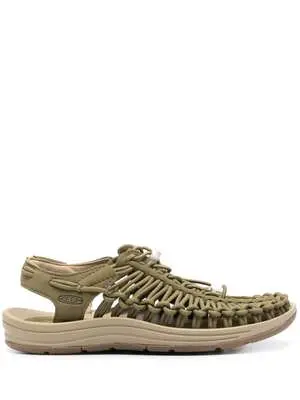 Keen Uneek Debossed Logo Sandals - Green