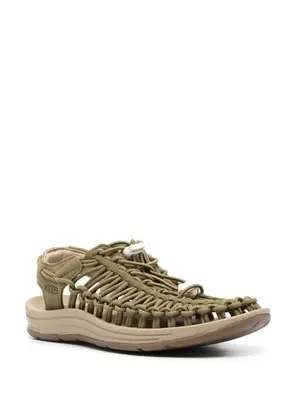 Keen Uneek Debossed Logo Sandals - Green