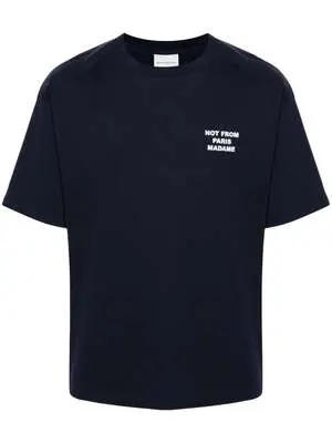 Drole De Monsieur Le Not From Paris Madame T-shirt - Blue