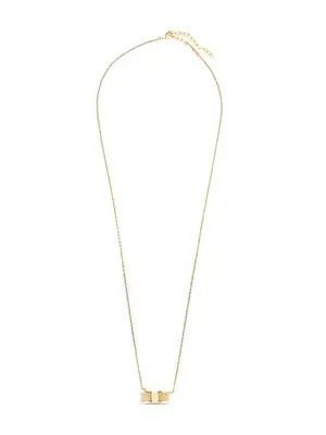 FERRAGAMO Vera Bow Pendant Necklace - Gold