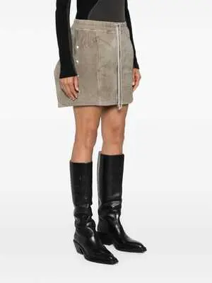 Rick Owens Babel Mini Skirt