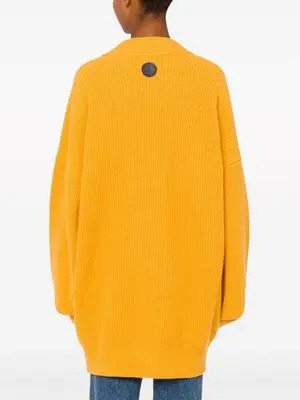 Moschino Oversized V-neck Cardigan