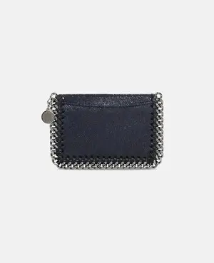 Stella McCartney Falabella Zipper Cardholder Midnight