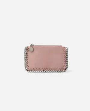 Stella McCartney Falabella Zipper Cardholder Pink