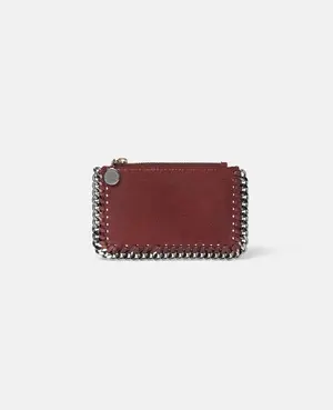 Stella McCartney Falabella Zipper Cardholder Ruby