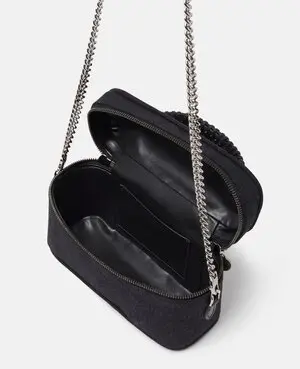 Stella McCartney Falabella Vanity Case - Pitch Black