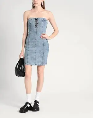 Karl Lagerfeld Bodycon Mini Denim Dress