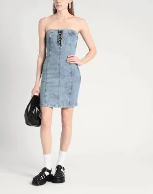 Karl Lagerfeld Bodycon Mini Denim Dress