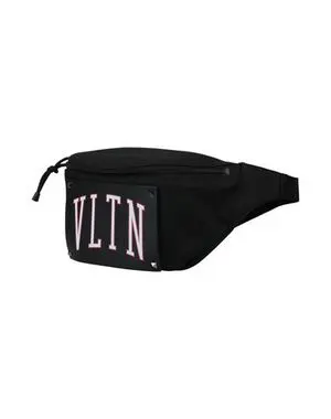 Valentino Garavani Belt Bag With Logo And Studded Detail - Black