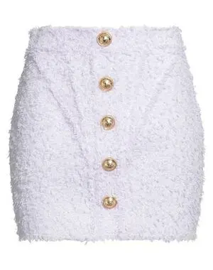 Balmain Mini Pencil Skirt - Lilac