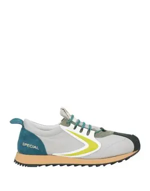 VALSPORT Light Textile Fiber And Leather Sneakers - Grey