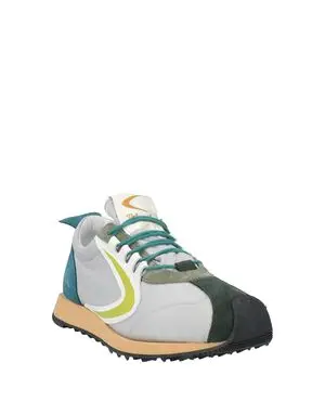 VALSPORT Light Textile Fiber And Leather Sneakers - Grey