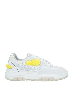 MSGM Leather Low-top Sneakers - White