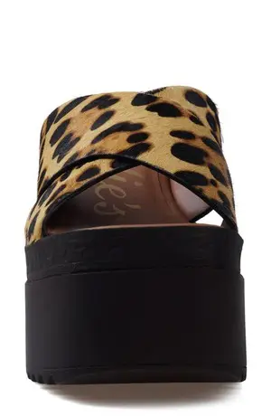 CANDIE'S Galina Platform Wedge Sandal - Leolt