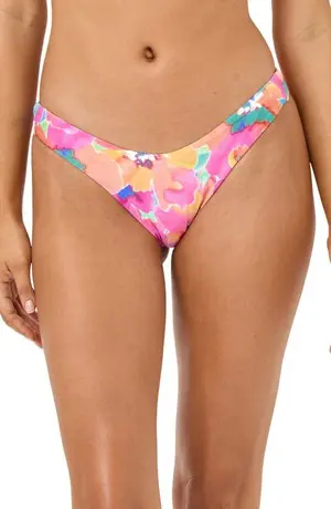 L*Space Rocky Classic Bikini Bottom - Flower Play