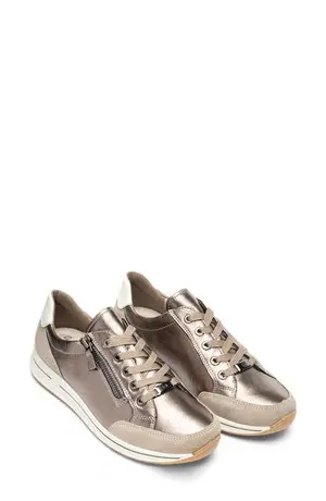 ARA Oleanna Zip Sneaker - Cashmere/cream
