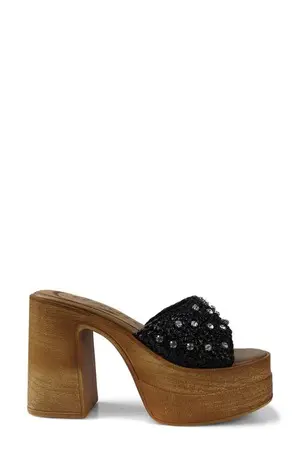 CANDIE'S Febe Platform Sandal - Black